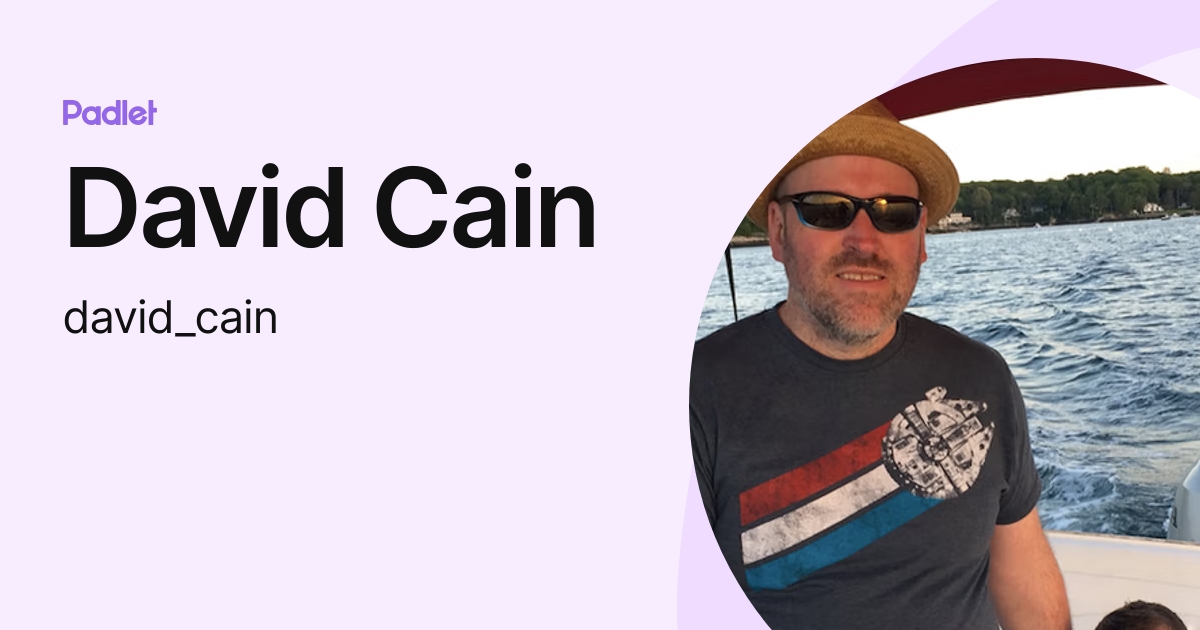 David Cain (david_cain) profile | Padlet