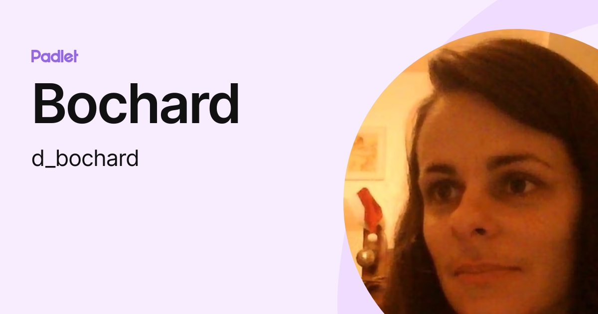 Bochard (d_bochard) profile | Padlet