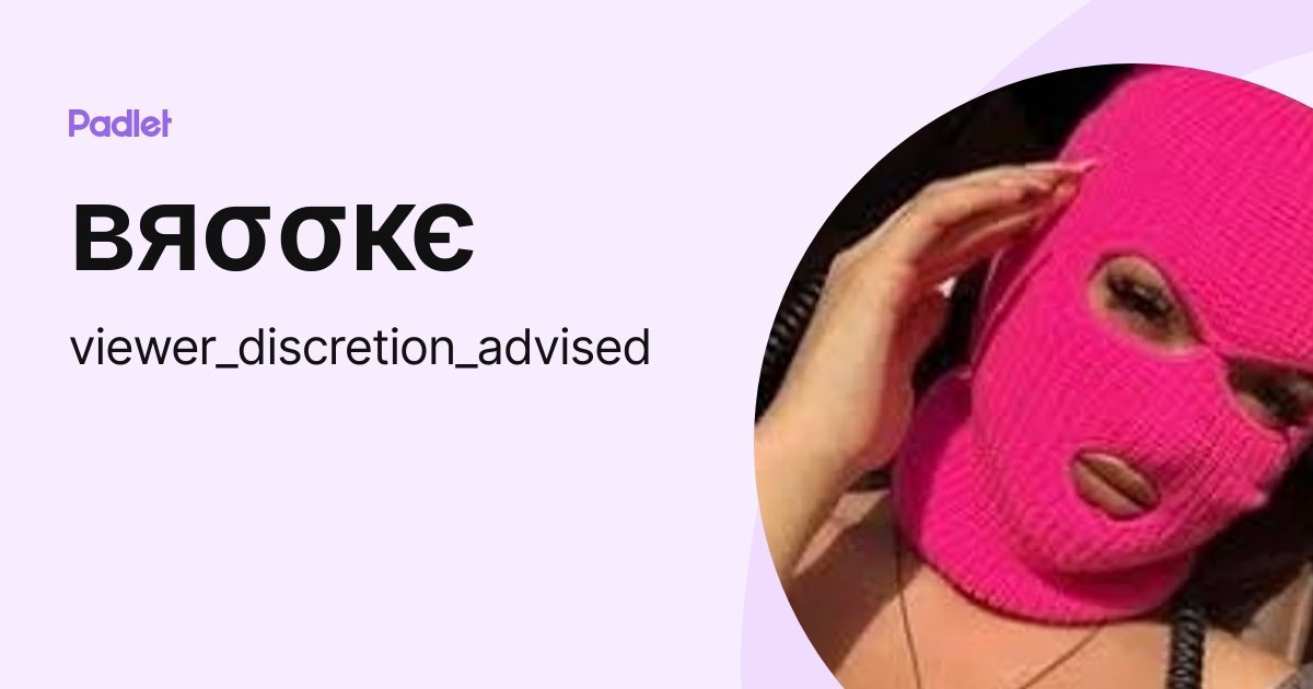 вяσσкє (viewer_discretion_advised) profile | Padlet