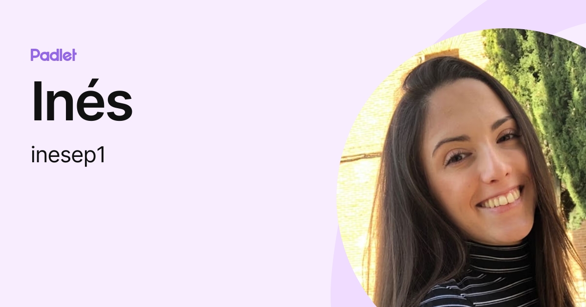 Inés (inesep1) profile | Padlet