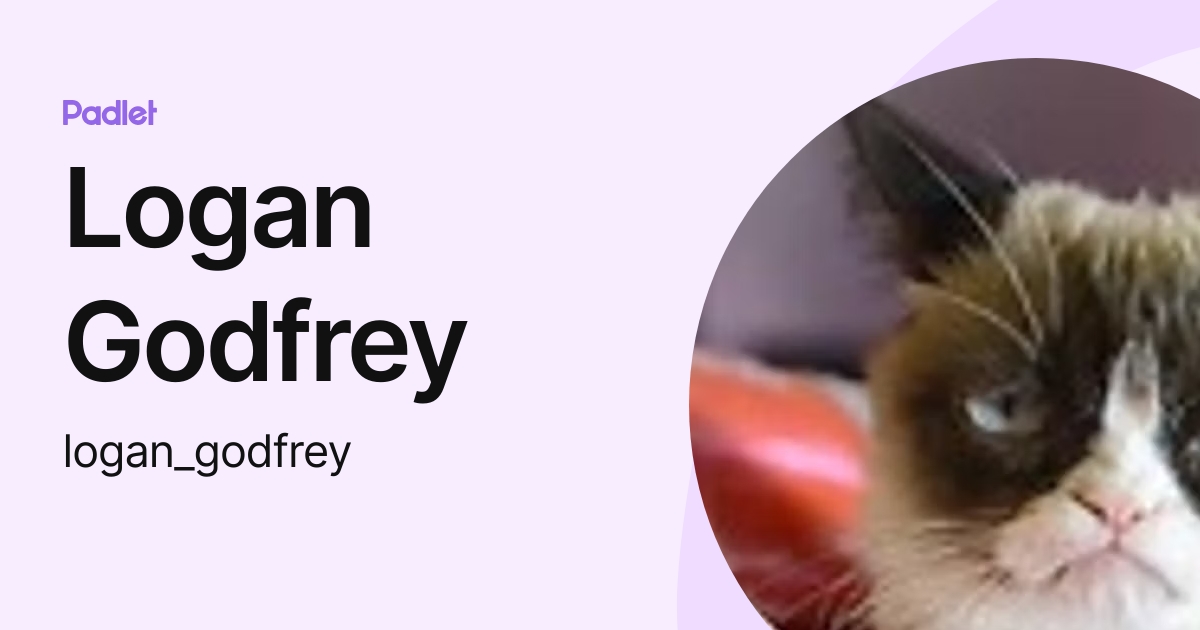 Logan Godfrey (logan_godfrey) profile | Padlet
