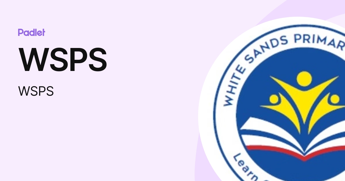 WSPS (WSPS) profile | Padlet