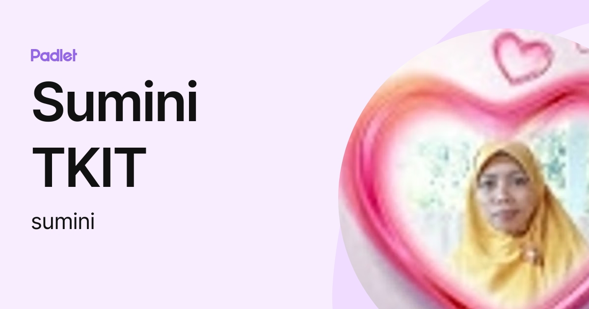 Sumini TKIT (sumini) profile | Padlet