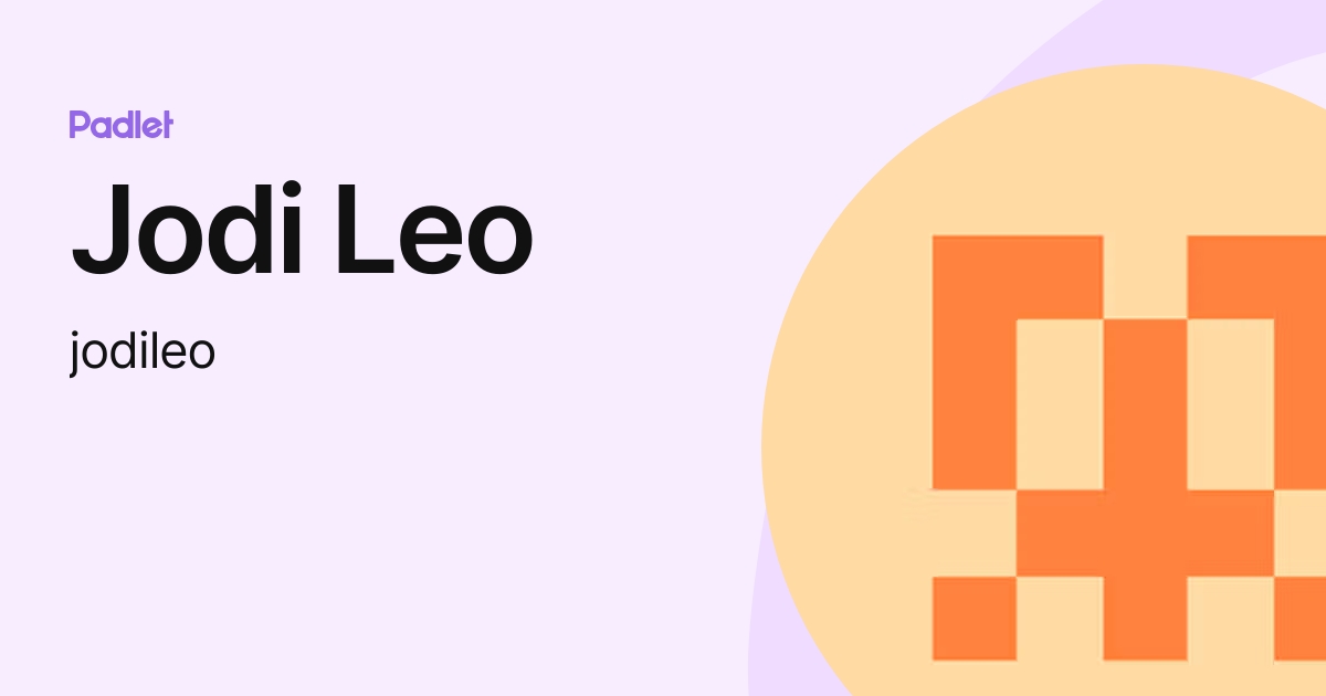 Jodi Leo (jodileo) profile | Padlet