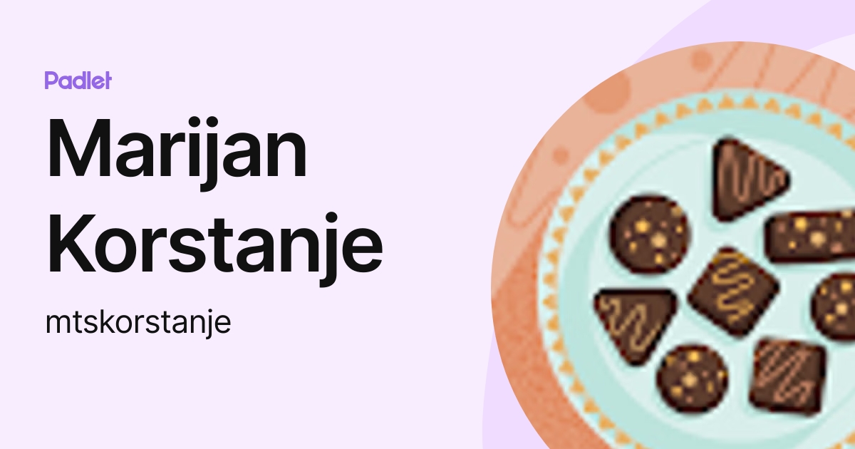 Marijan Korstanje (mtskorstanje) profile | Padlet