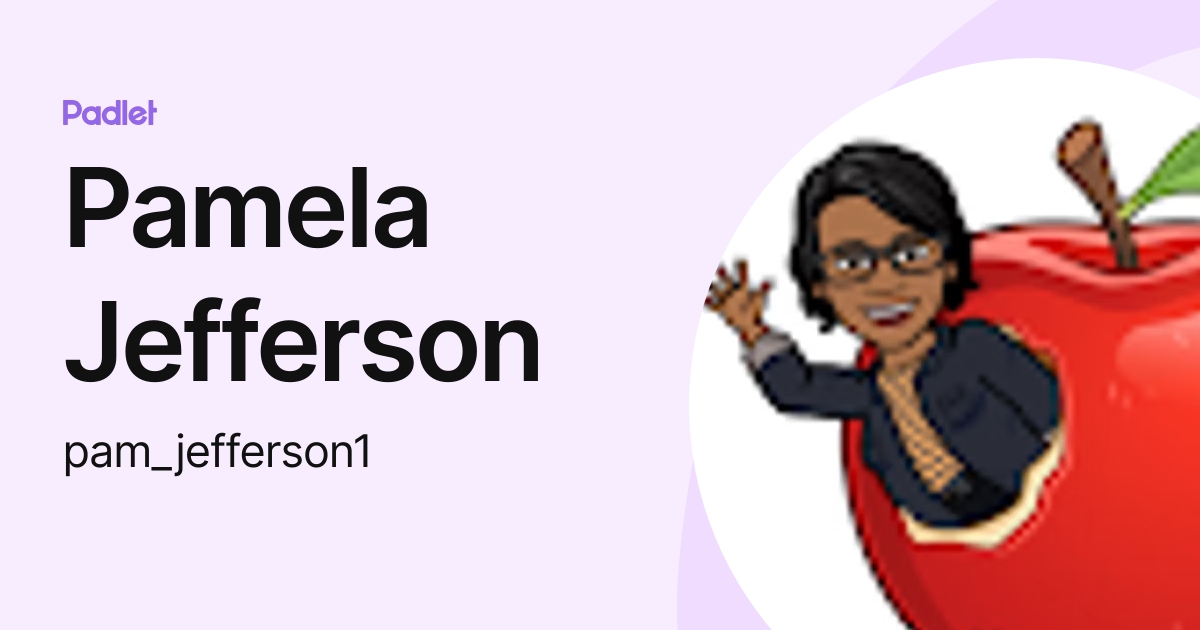Pamela Jefferson (pam_jefferson1) profile | Padlet