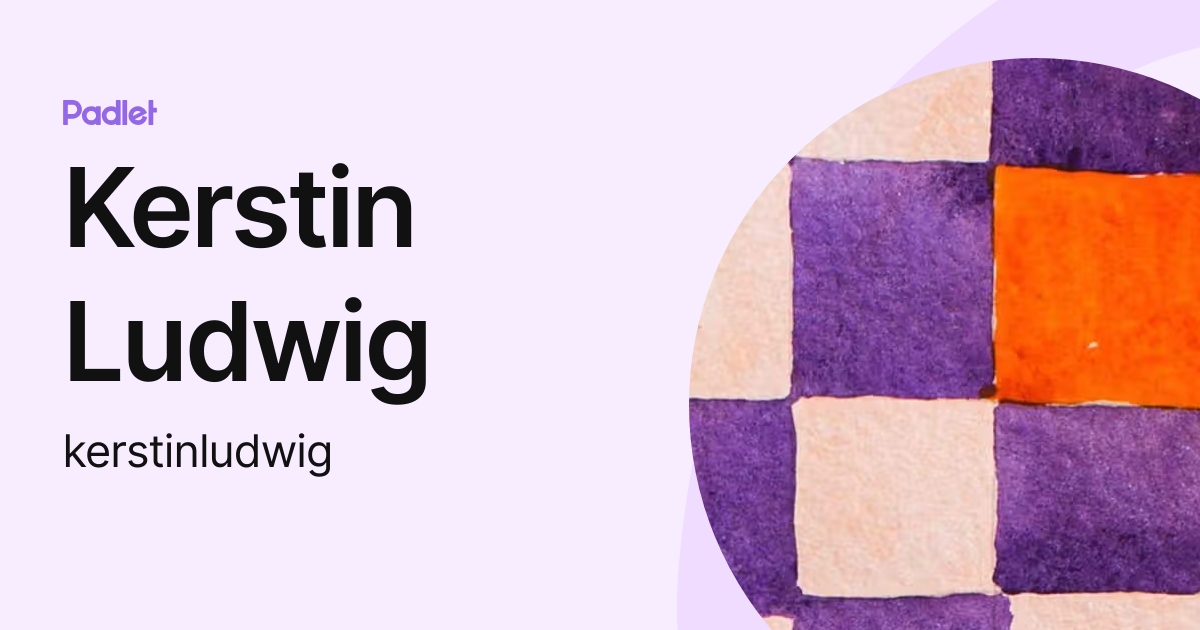 Profil von Kerstin Ludwig (kerstinludwig) | Padlet