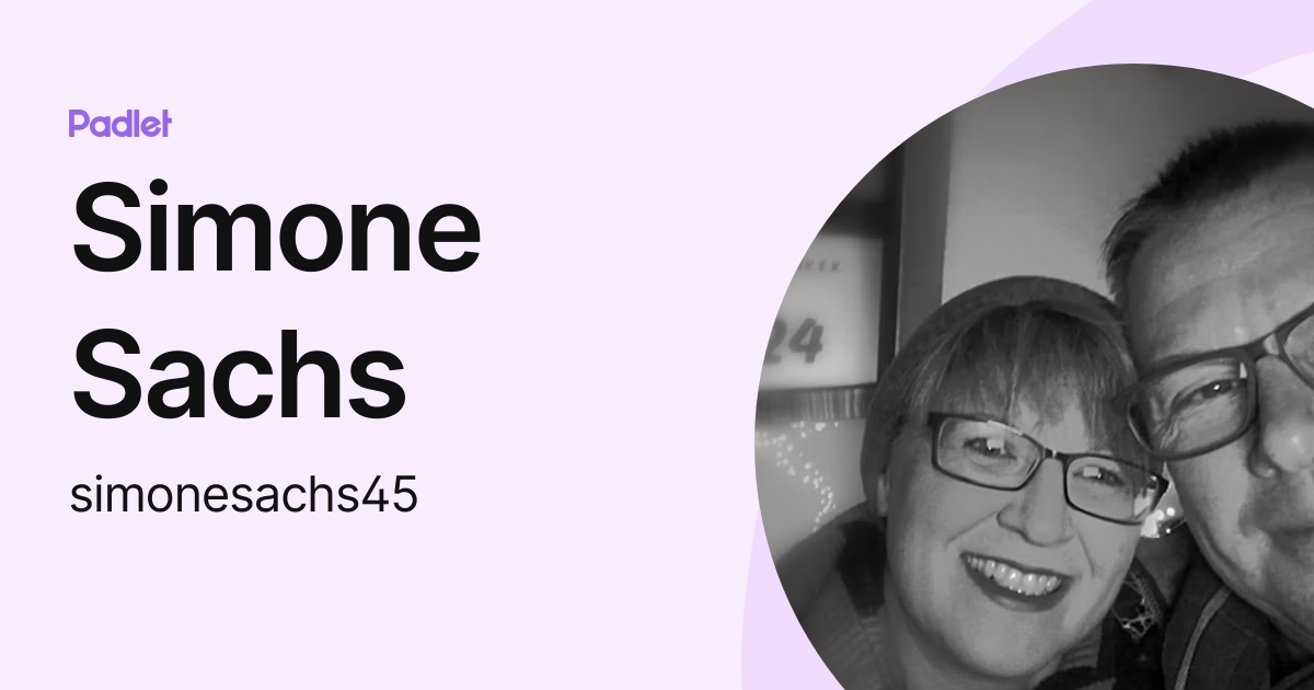 Simone Sachs (simonesachs45) profile | Padlet