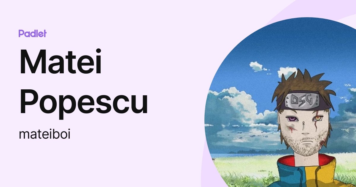 Matei Popescu (mateiboi) profile | Padlet