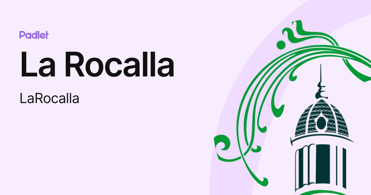 La Rocalla (LaRocalla) perfil | Padlet