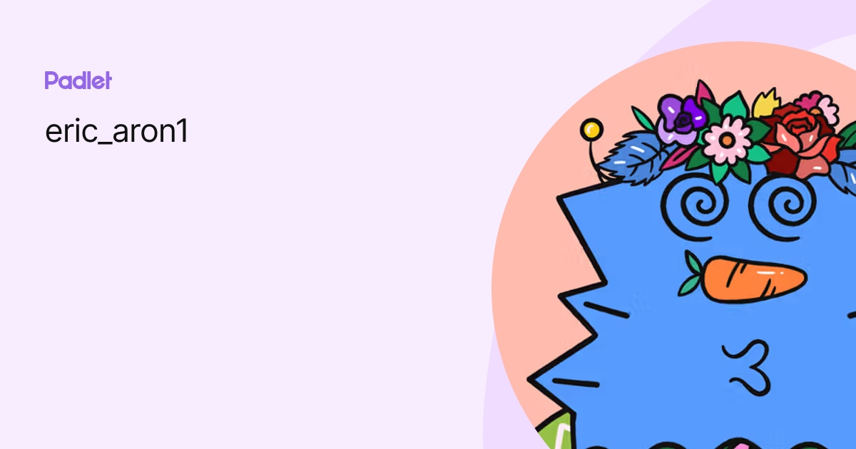 eric_aron1 profile | Padlet