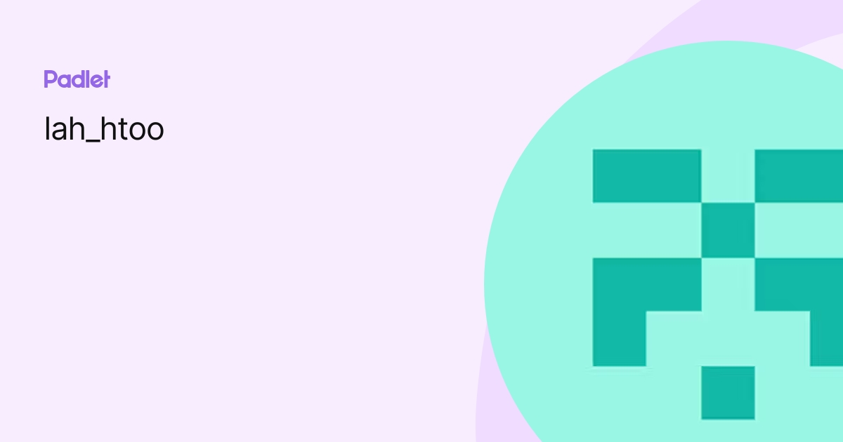 lah_htoo profile | Padlet
