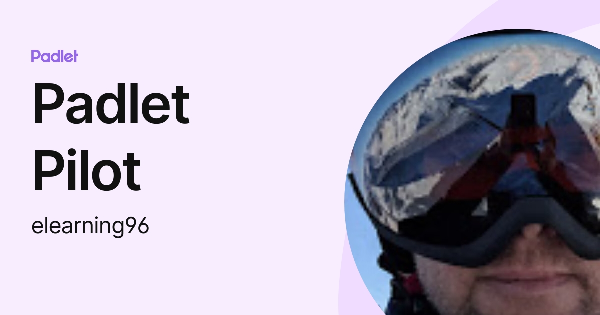 Padlet Pilot (elearning96) profile | Padlet