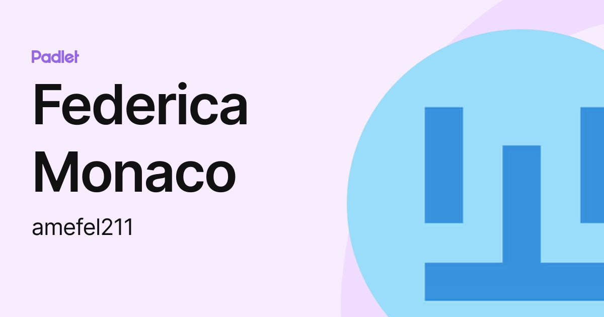 Federica Monaco (amefel211) profile | Padlet