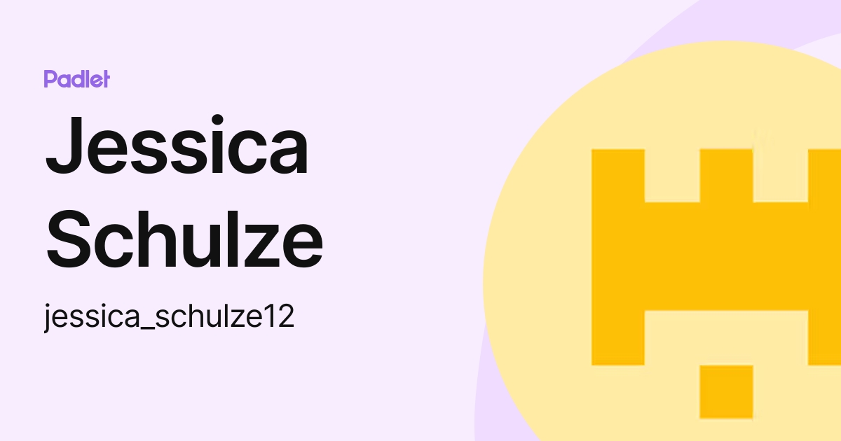 Jessica Schulze (jessica_schulze12) profile | Padlet