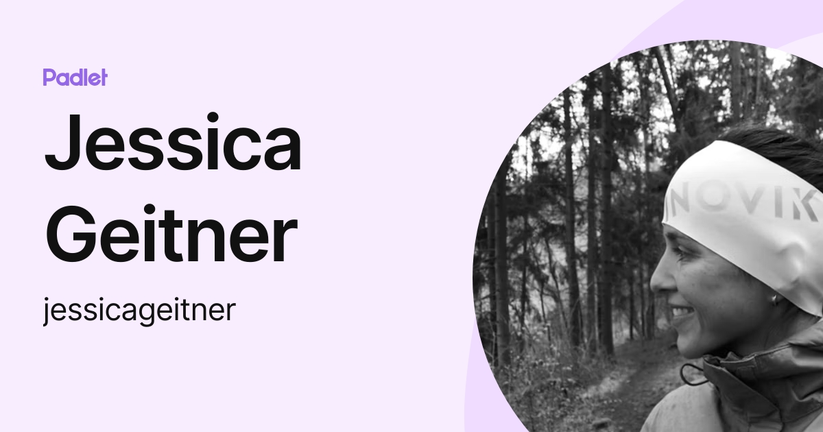 Jessica Geitner (jessicageitner) profile | Padlet