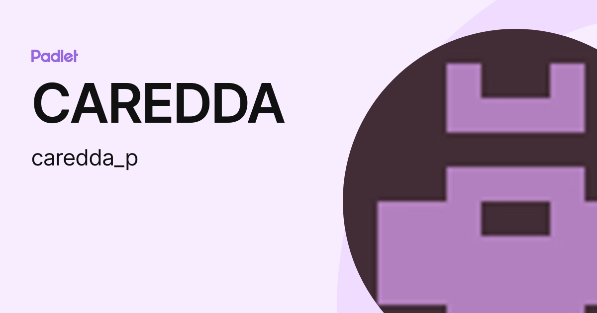 CAREDDA (caredda_p) profile | Padlet