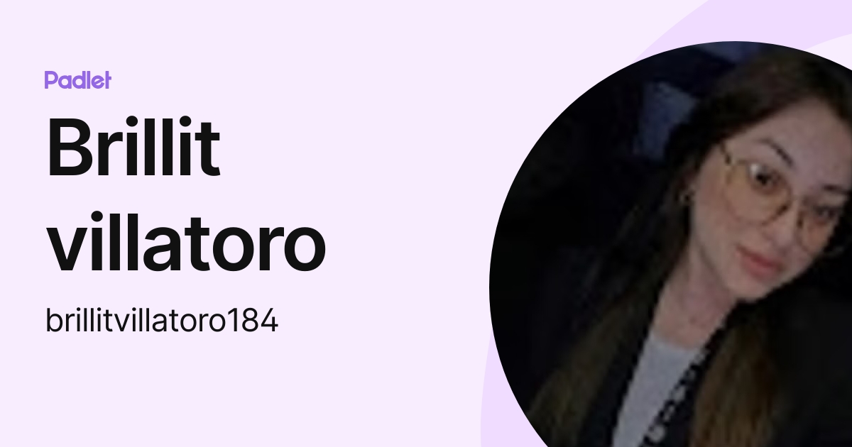 Brillit villatoro (brillitvillatoro184) profile | Padlet
