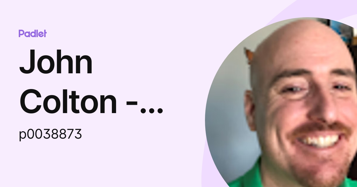 John Colton - Humberview SS (2472) (p0038873) profile | Padlet