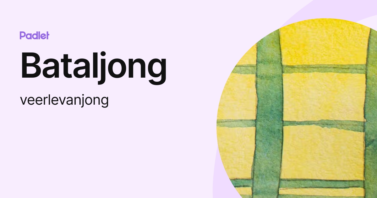 Bataljong Veerlevanjong Profile Padlet