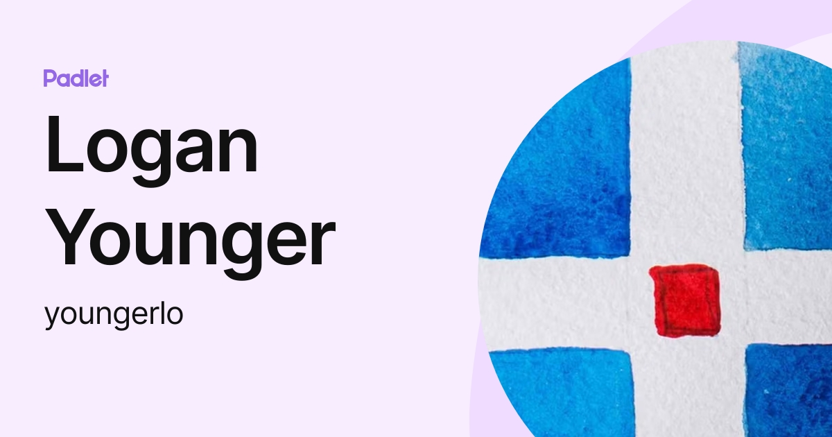Logan Younger (youngerlo) profile | Padlet