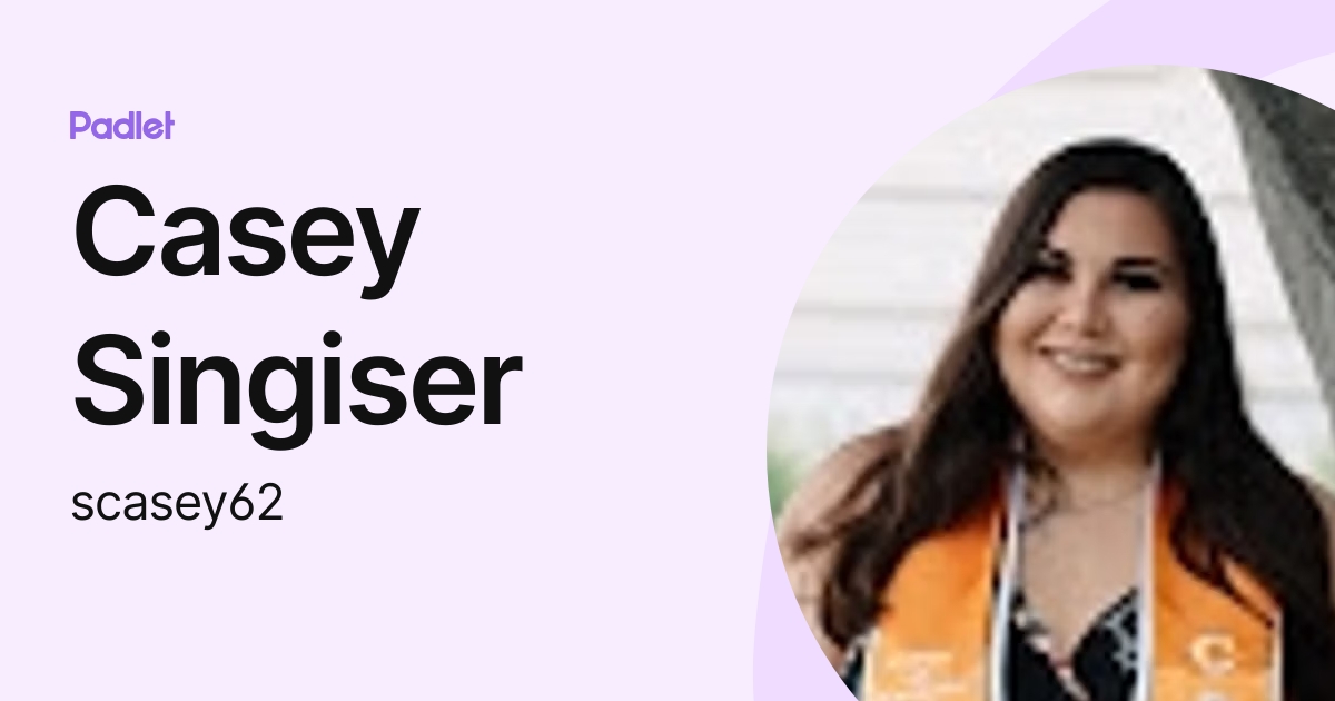 Casey Singiser (scasey62) profile | Padlet