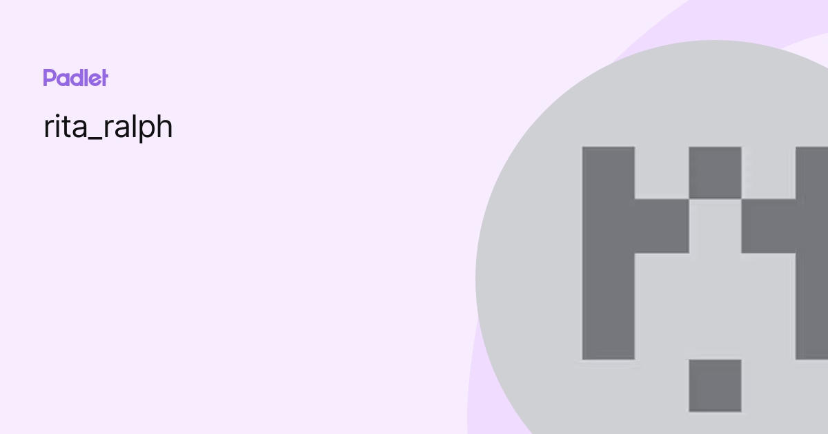 rita_ralph profile | Padlet