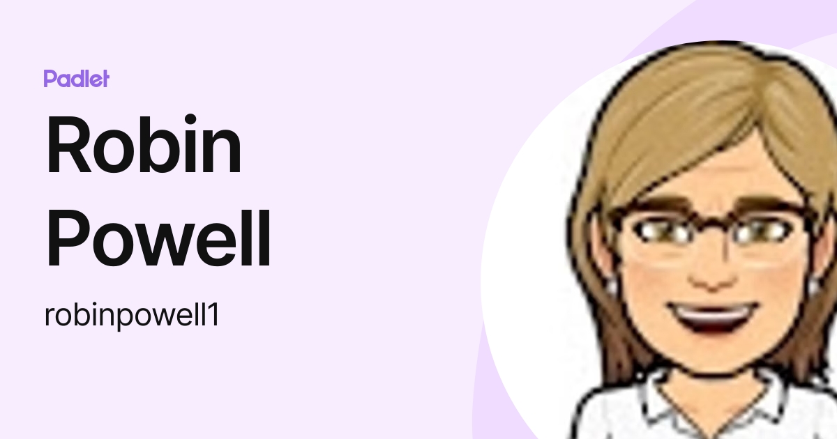 Robin Powell (robinpowell1) profile | Padlet